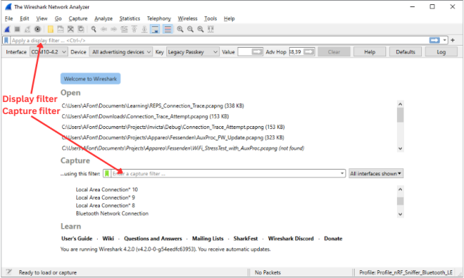 Using The Nordic nRF Sniffer For BLE | Dojo Five